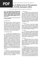 Formato Paper | PDF | Texto | Escritura