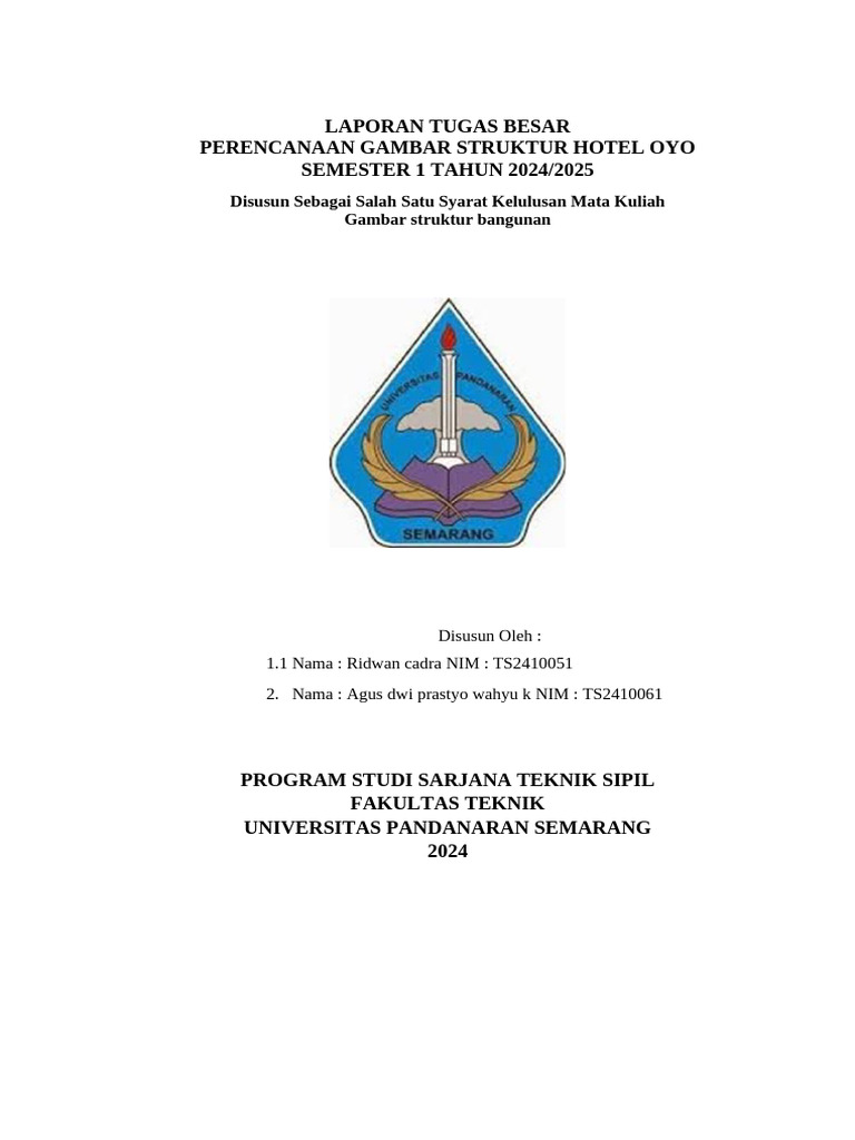 Laporan Tugas Besar Ds Anton 2024 Smt 01[1] | PDF