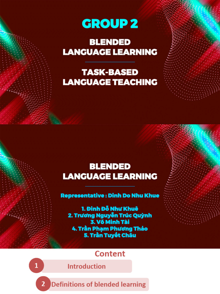 Blended Language Learning and Task-Based Langugage Teaching | PDF | Learning | Teachers