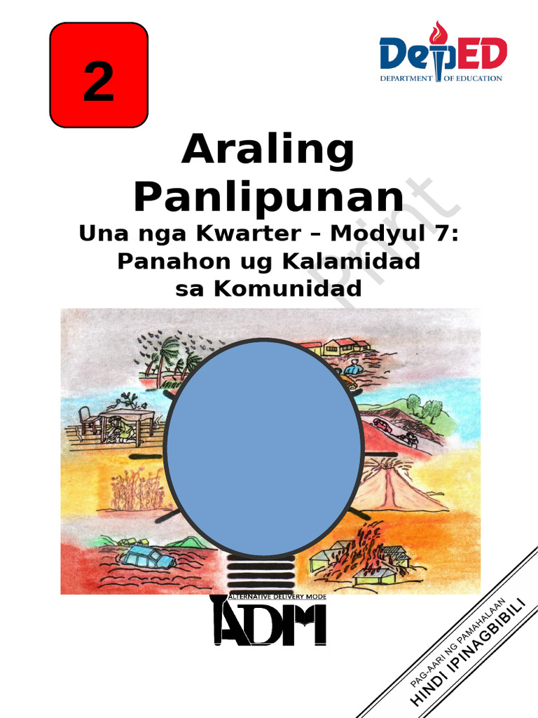 AP2 q1 Mod7 PanahonugKalamidadSaKomunidad v5 | PDF