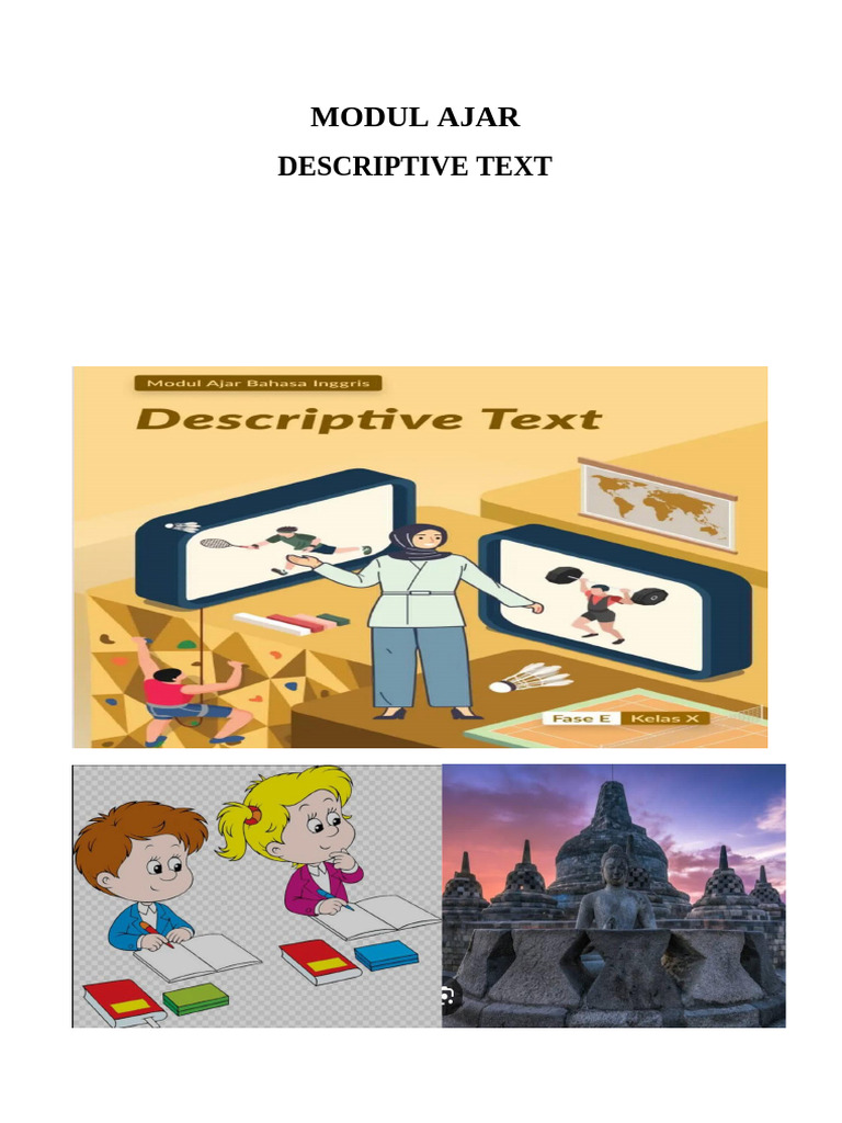 Modul Ajar Descriptive Text (Vera Lyan) | PDF
