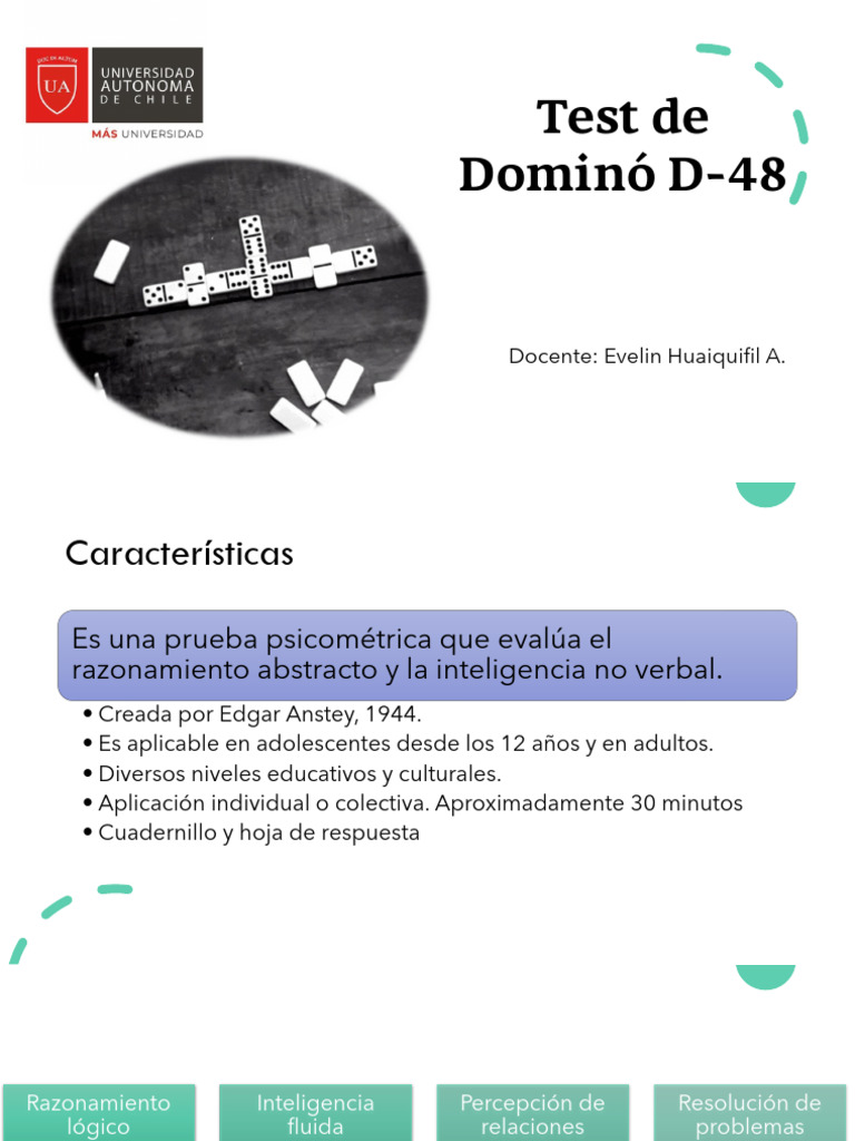 Test de Dominó | PDF | Inteligencia | Cognición