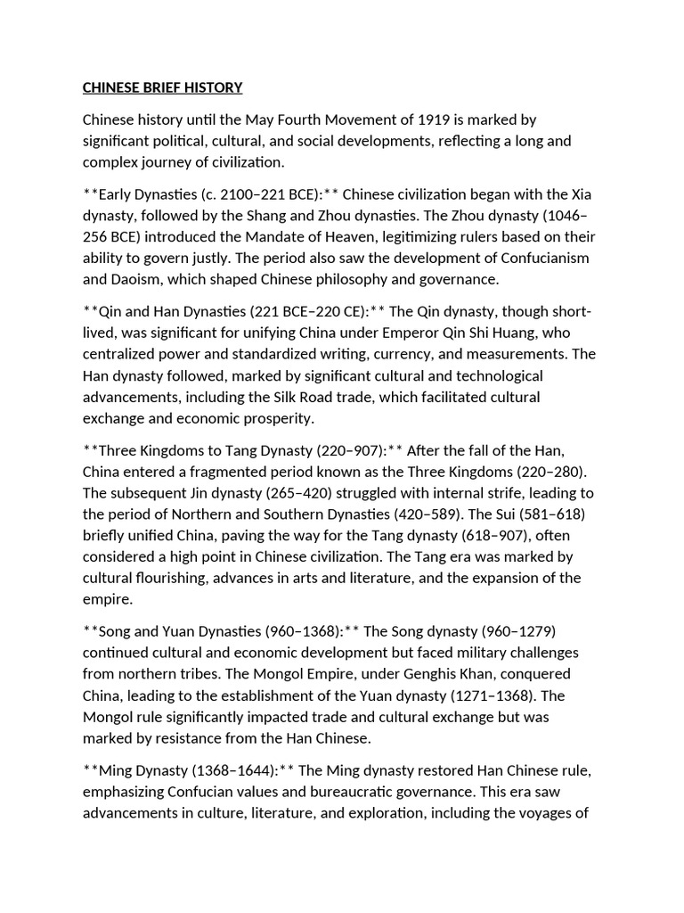 Pdf China Pdf Qing Dynasty History Of China