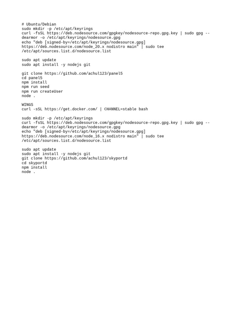 Skyport Installer Code | PDF
