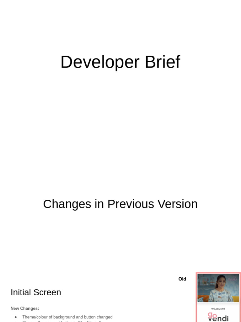 Developer Brief | PDF | Mobile Computers | Computing