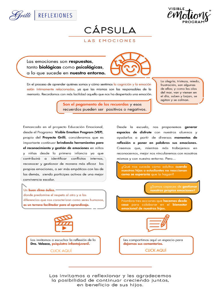 Capsula VEP Emociones | PDF