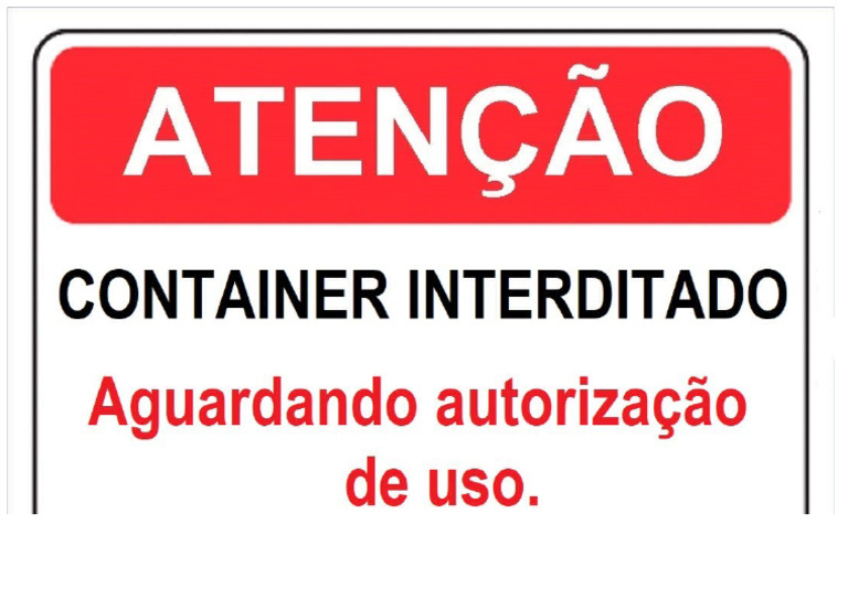 Placa Interditado | PDF