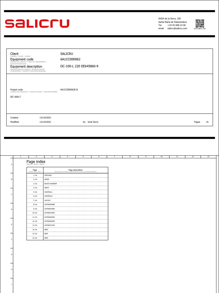 6A1CC000062E-Single Line | PDF