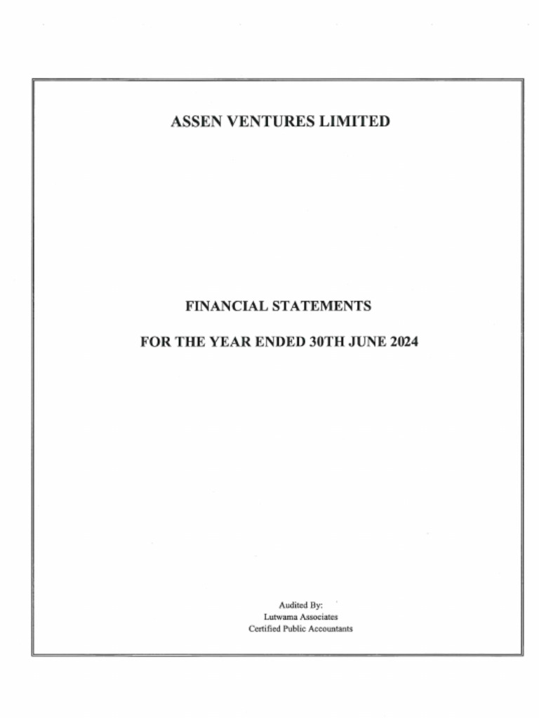 Financial Statements 2024 - B | PDF