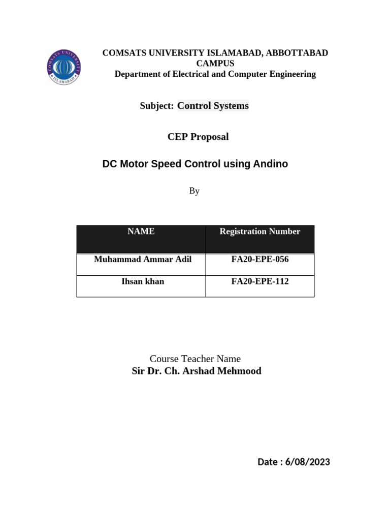 MSI CEP Proposal | PDF