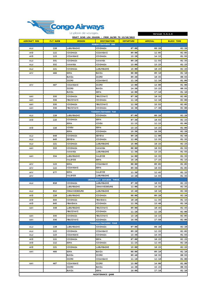 Draft Schedule 5.4.1.6 | PDF