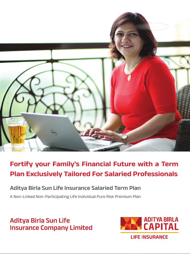 ABSLI Salaried Term Plan V02 Brochure Web Version 707341271c | PDF ...