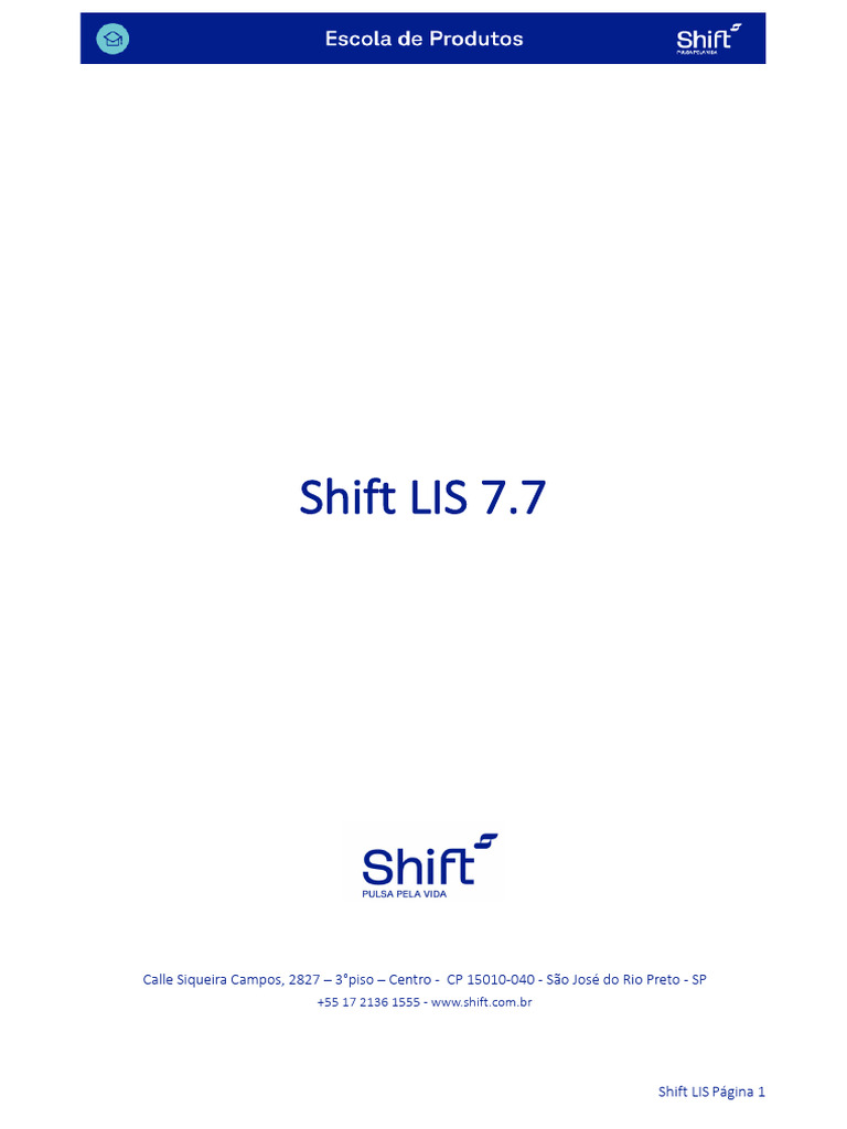 Shift LIS Manual | PDF | Contraseña | Botón (Computación)