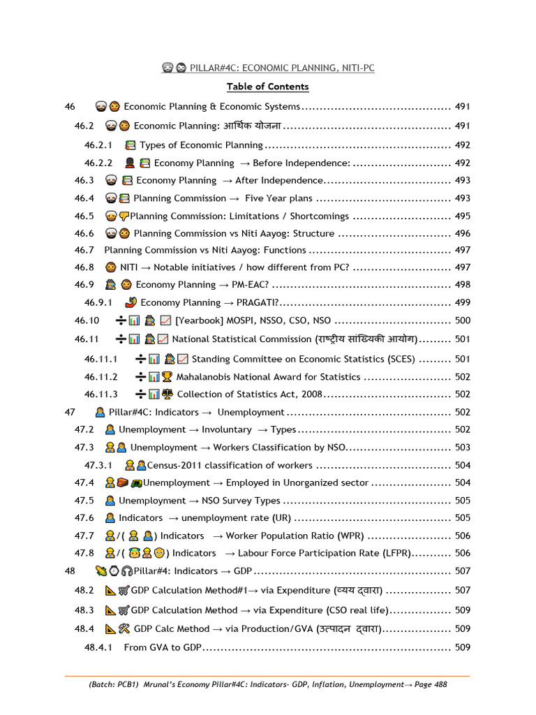 14 EF4C - HDT3 - Indicators - GDP - IIP - PCB1 | PDF | Unemployment ...