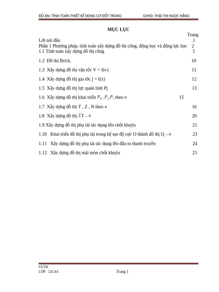 Thuyet Minh PBL2 | PDF