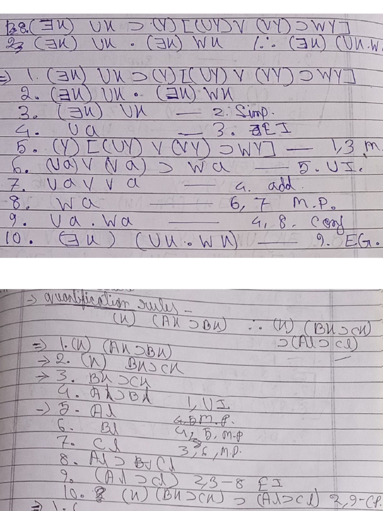 Quantification Rules | PDF