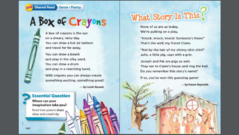 A Box of Crayons and What Story Is This | PDF