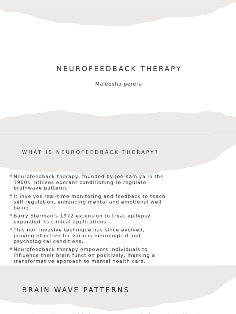 Presentation | PDF | Neurofeedback | Electroencephalography