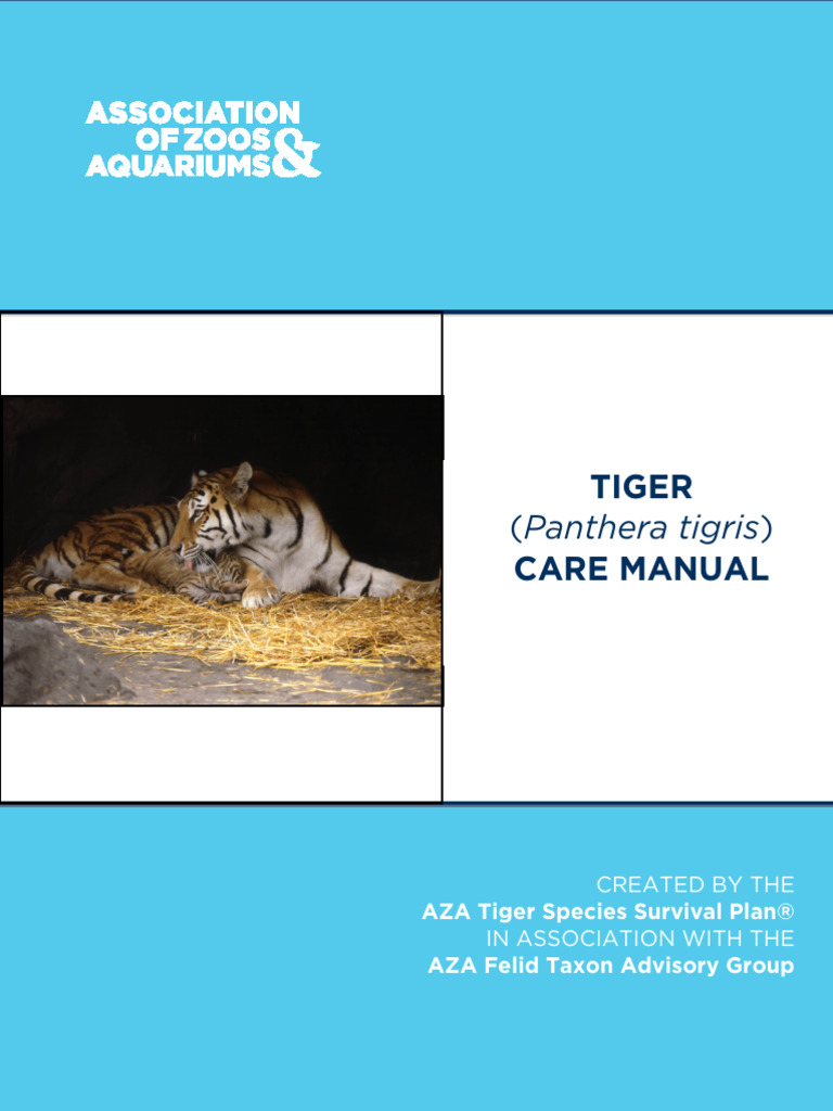 Tiger Care Manual 2016 | PDF | Tiger | United States Fish And Wildlife ...