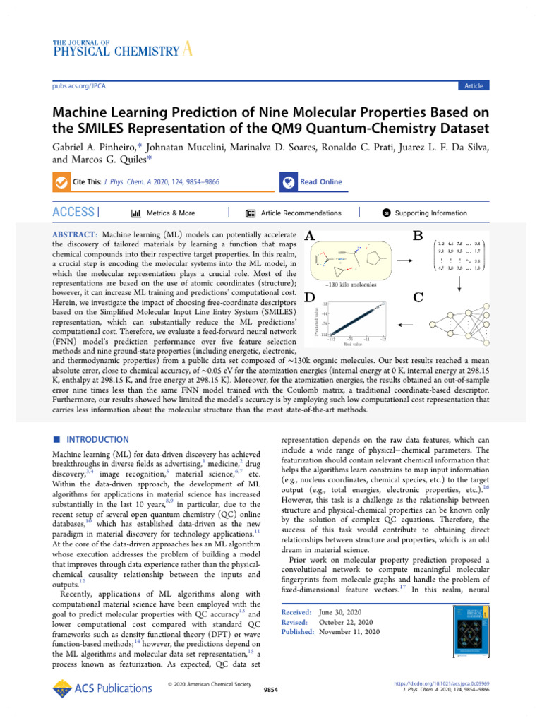 2020-Feature Selection - Machine Learning Prediction | PDF | Machine Learning | Regression Analysis
