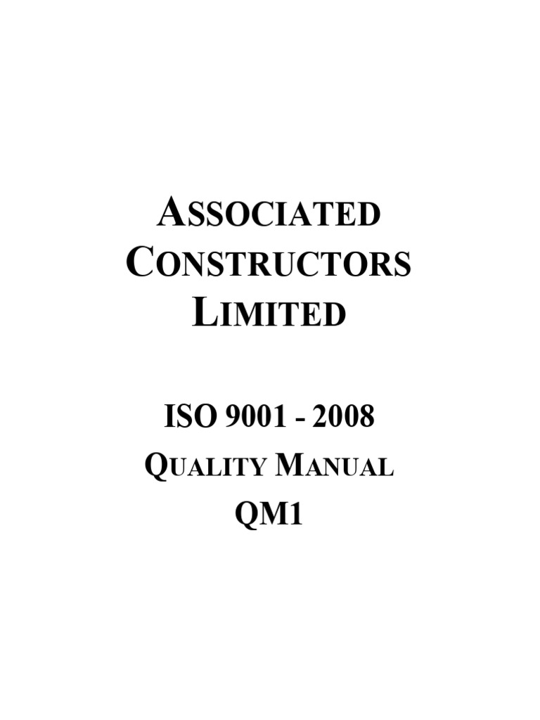 6 - Quality Assurance and Quality Control Manuals | PDF | Quality ...