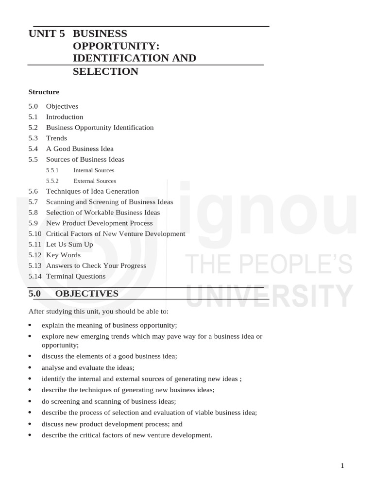 Unit-5 | PDF | Entrepreneurship | Brainstorming
