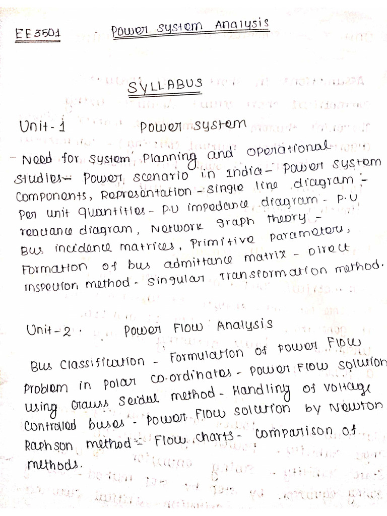 Psa - Unit 1,2,3 | PDF