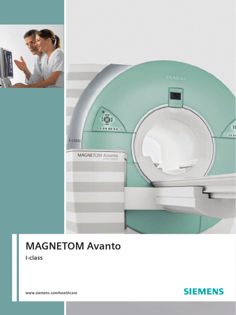 MAGNETOM Avanto MRI Overview | PDF | Magnetic Resonance Imaging | Heart