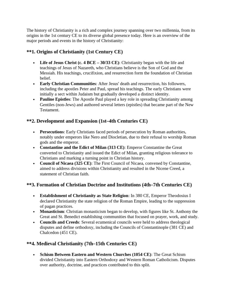 Christianity | PDF | Christian Denomination | Protestantism