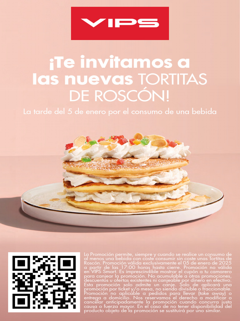 VIPS - Tortitas Navidad Roscon | PDF