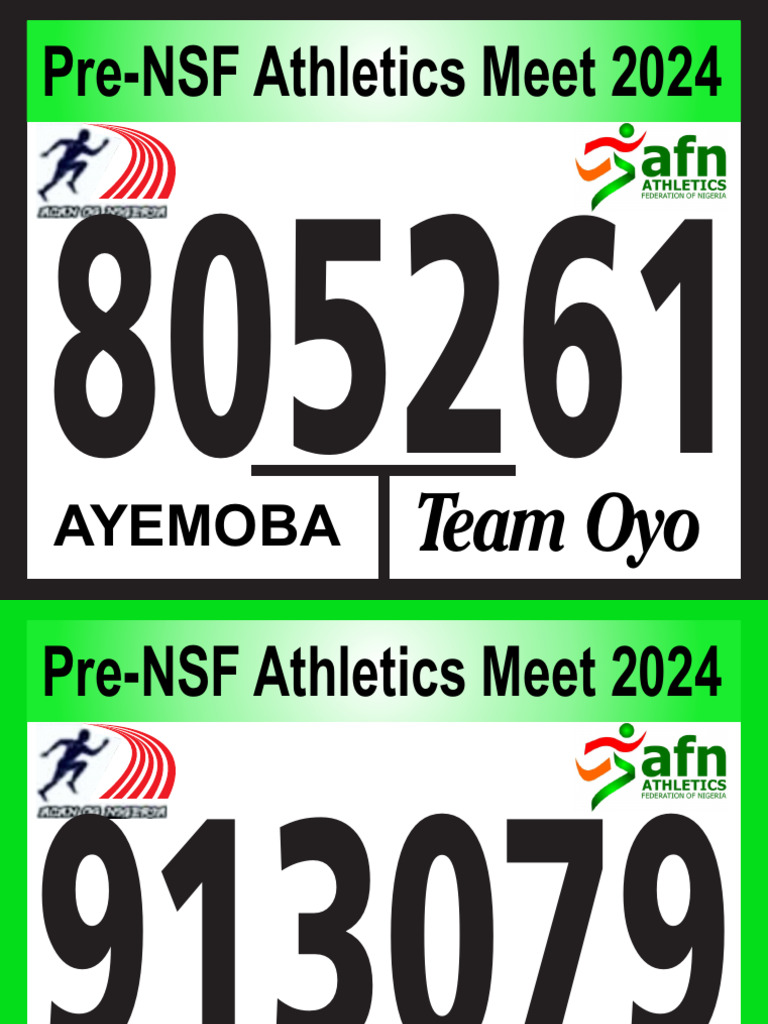 Athletics Meet Tag December New | PDF