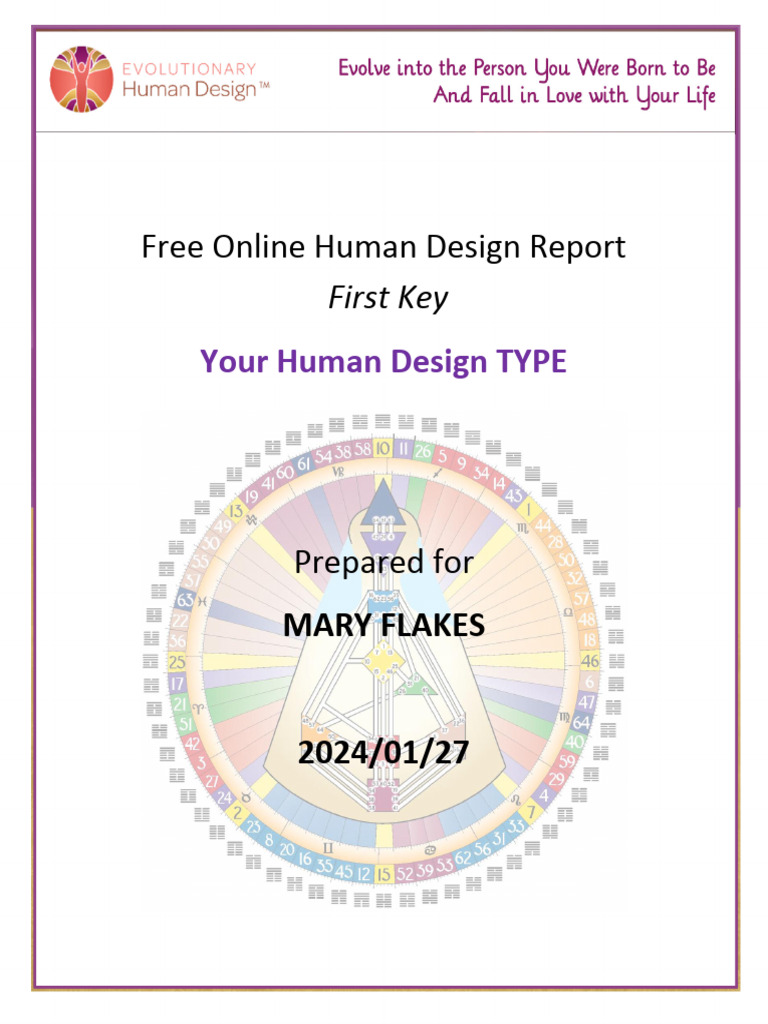 Human design chart | PDF