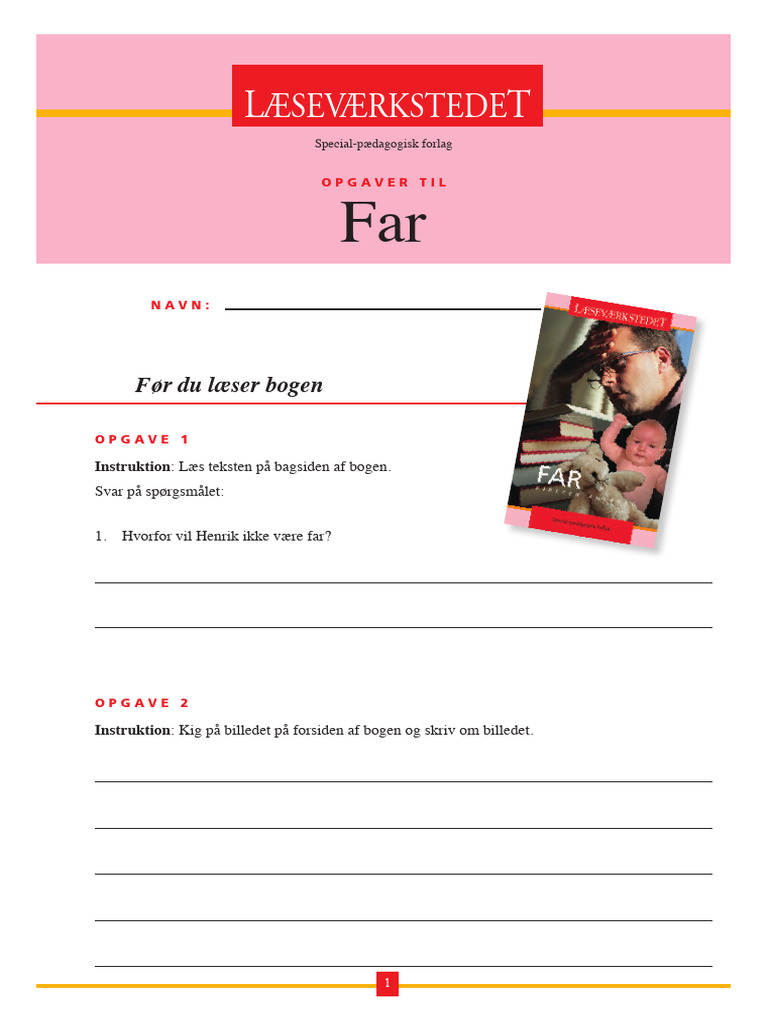 Opgaver Til Far | PDF