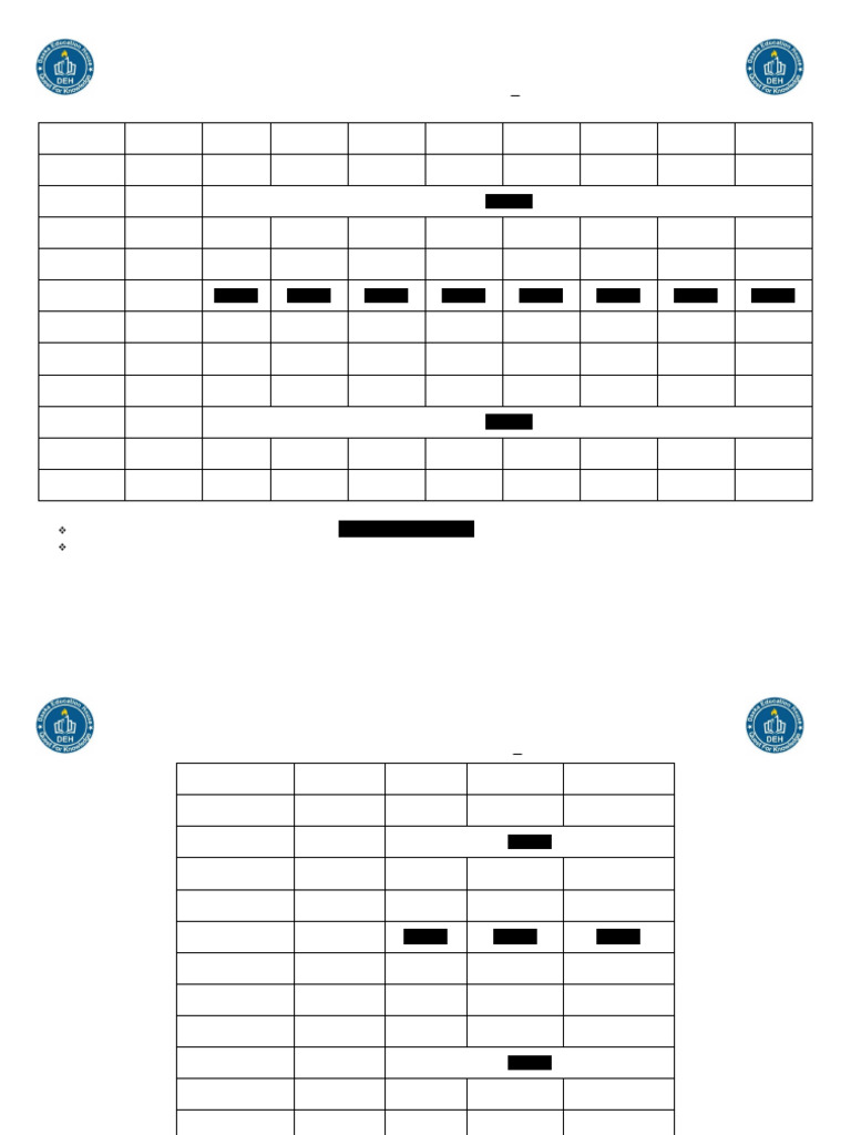 Final Term Date Sheet Pdf