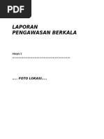 Draft Contoh CCO Dan Justifikasi Teknis | PDF | Teknologi & Rekayasa