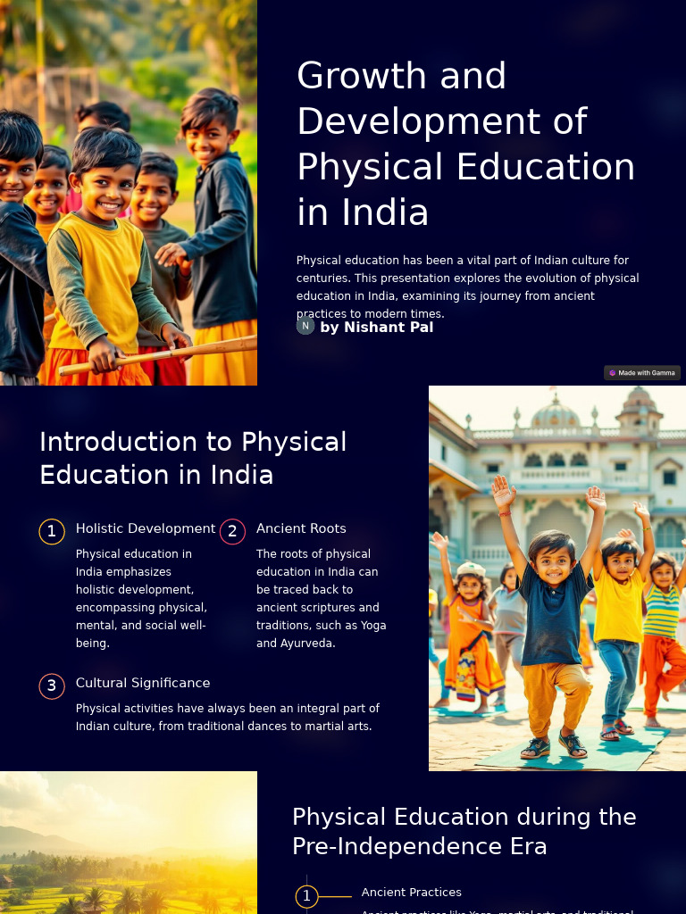 Evolution of Physical Education in India | PDF | Sports | Physical ...