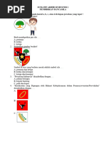 SOAL PKN Kelas 2 Bab 2 Aku Berprilaku Pancasila | PDF