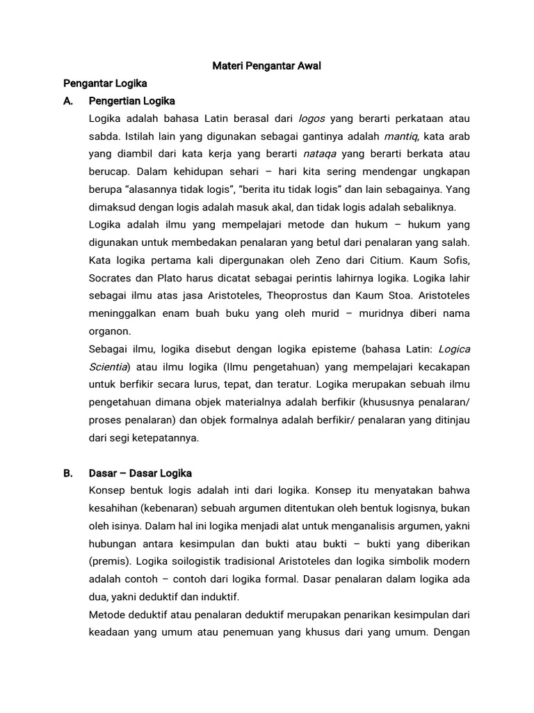 Buku Pendalaman Materi Basic Training (LK I) - 1 | PDF
