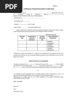 CA Certificate Format | PDF