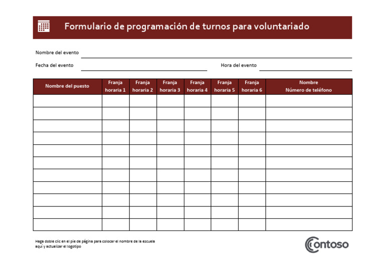 Programa de Turnos | PDF