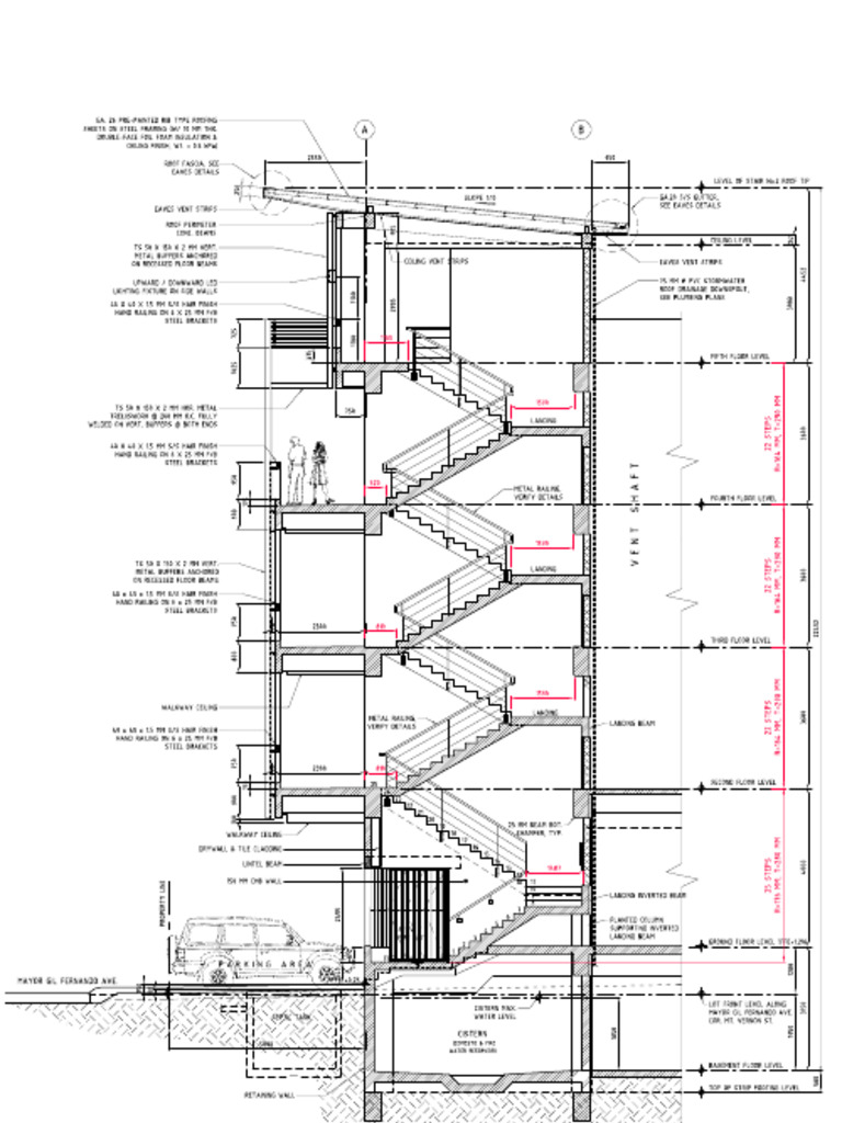 Stair No.2 Revised Section K A-4.3r 26sep2018 | PDF