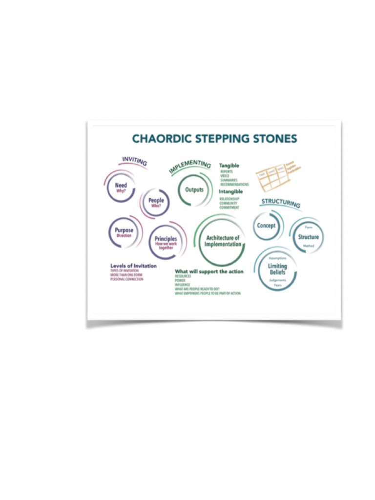 Tradução Do Texto The Chaordic Stepping Stones | PDF | Tempo | Planejamento