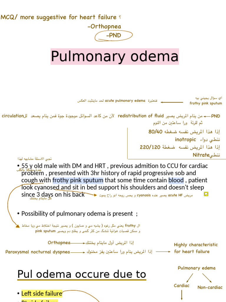3-pul odem | PDF | Edema | Physiology
