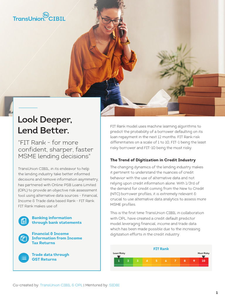 P Fit Rank Asset Asv2 | PDF | Loans | Credit