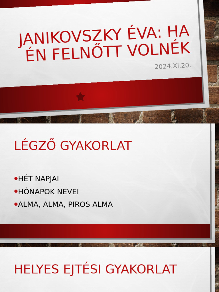Janikovszky Éva-Ha Felnőtt Volnék | PDF