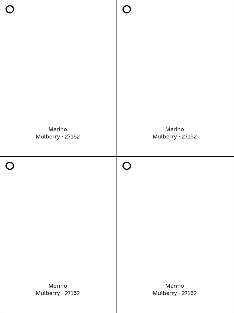 A4 Template For Laminate | PDF