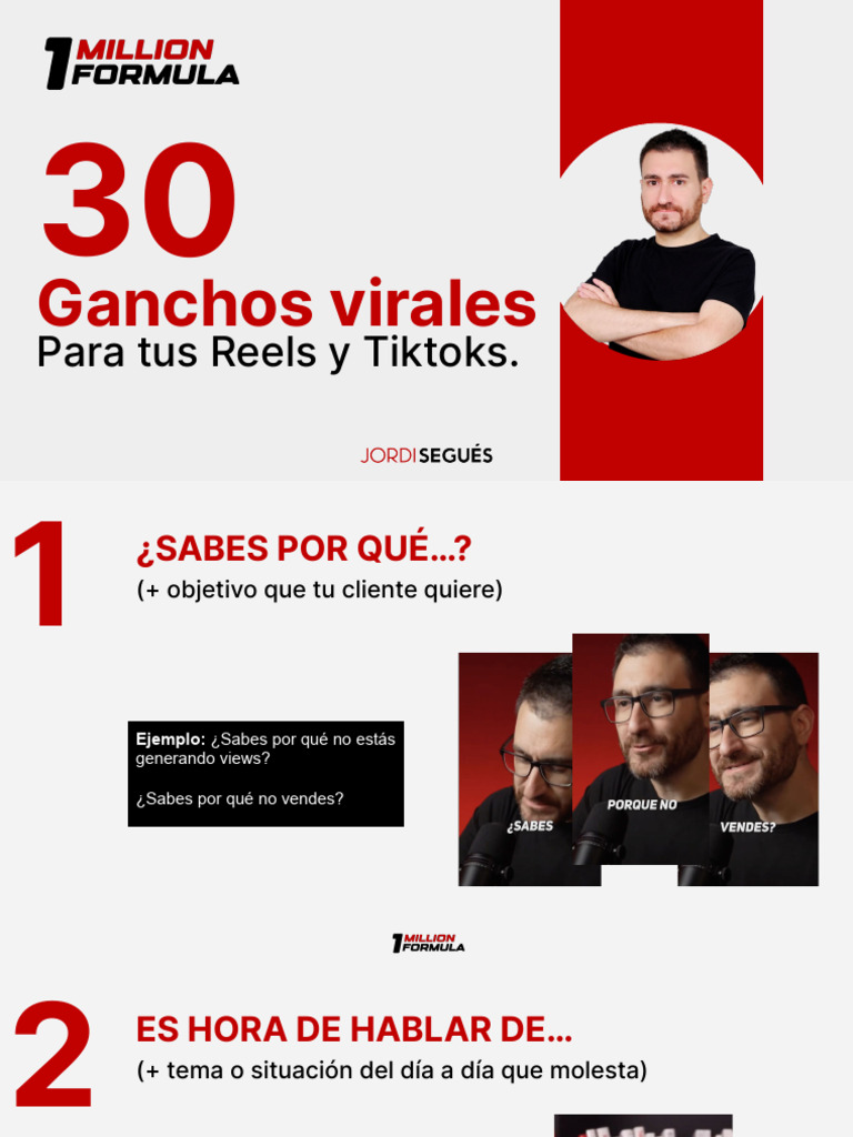Regalo - Mis 30 Ganchos Más Virales - Jordi Segués | PDF