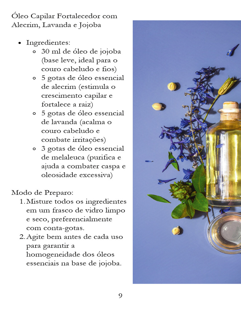 hair oil | PDF | Cabelo | Alecrim