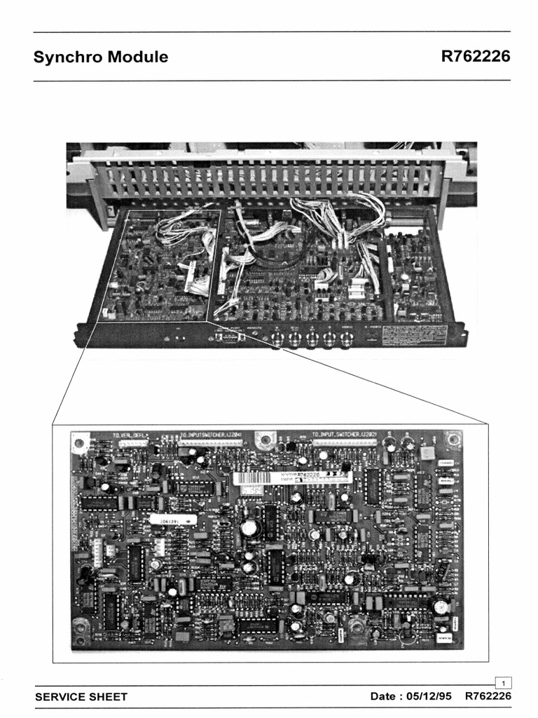 M 2226 SYNCHRO mod | PDF