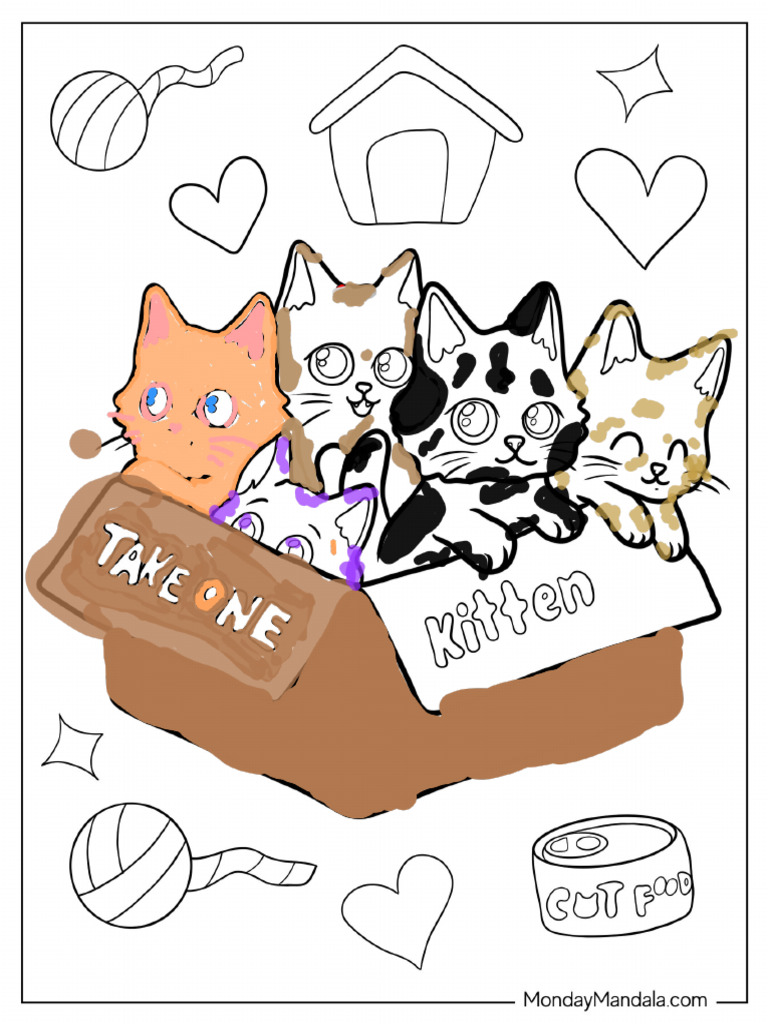 Kittens-In-Box-For-Adoption-Coloring-Page_241219_122635 | PDF